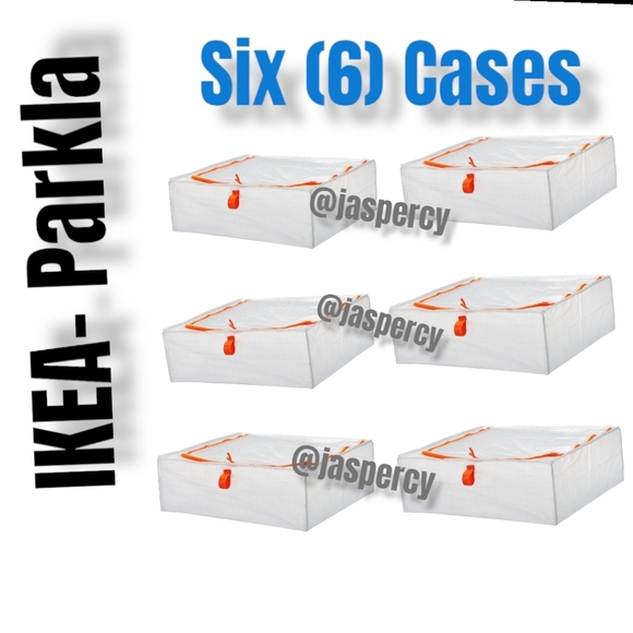IKEA | Storage & Organization | Ikeaprkla Set Of Six 6 Roomy Zip ...